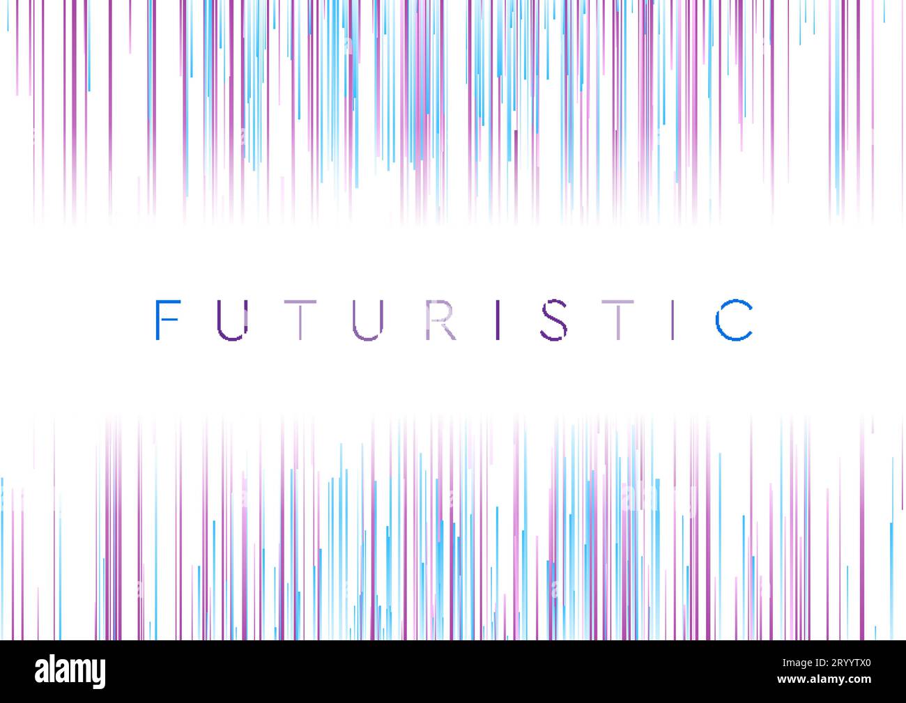 Futuristic technology modern graphic design with blue violet lines ...