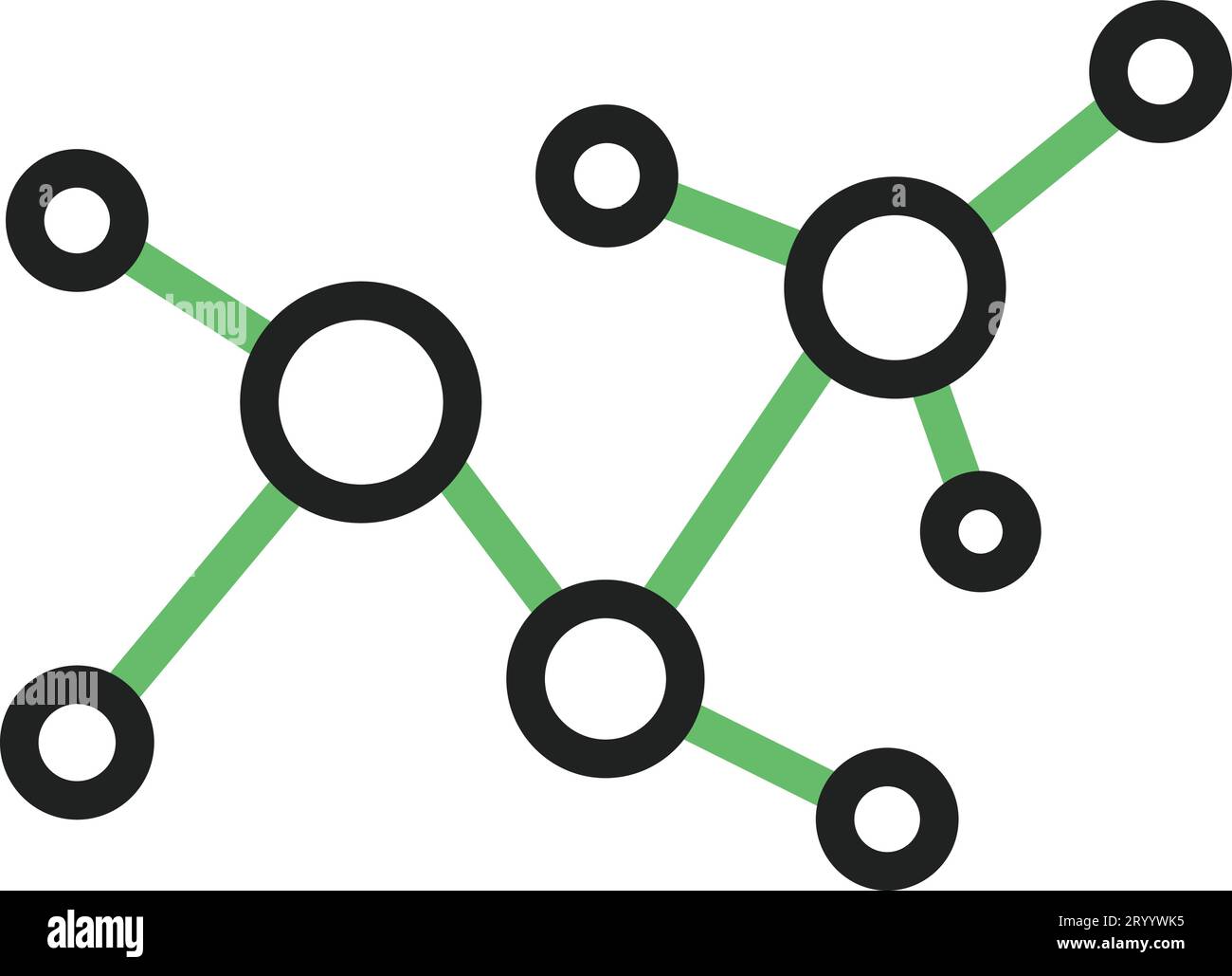 Molecule icon vector image Stock Vector Image & Art - Alamy