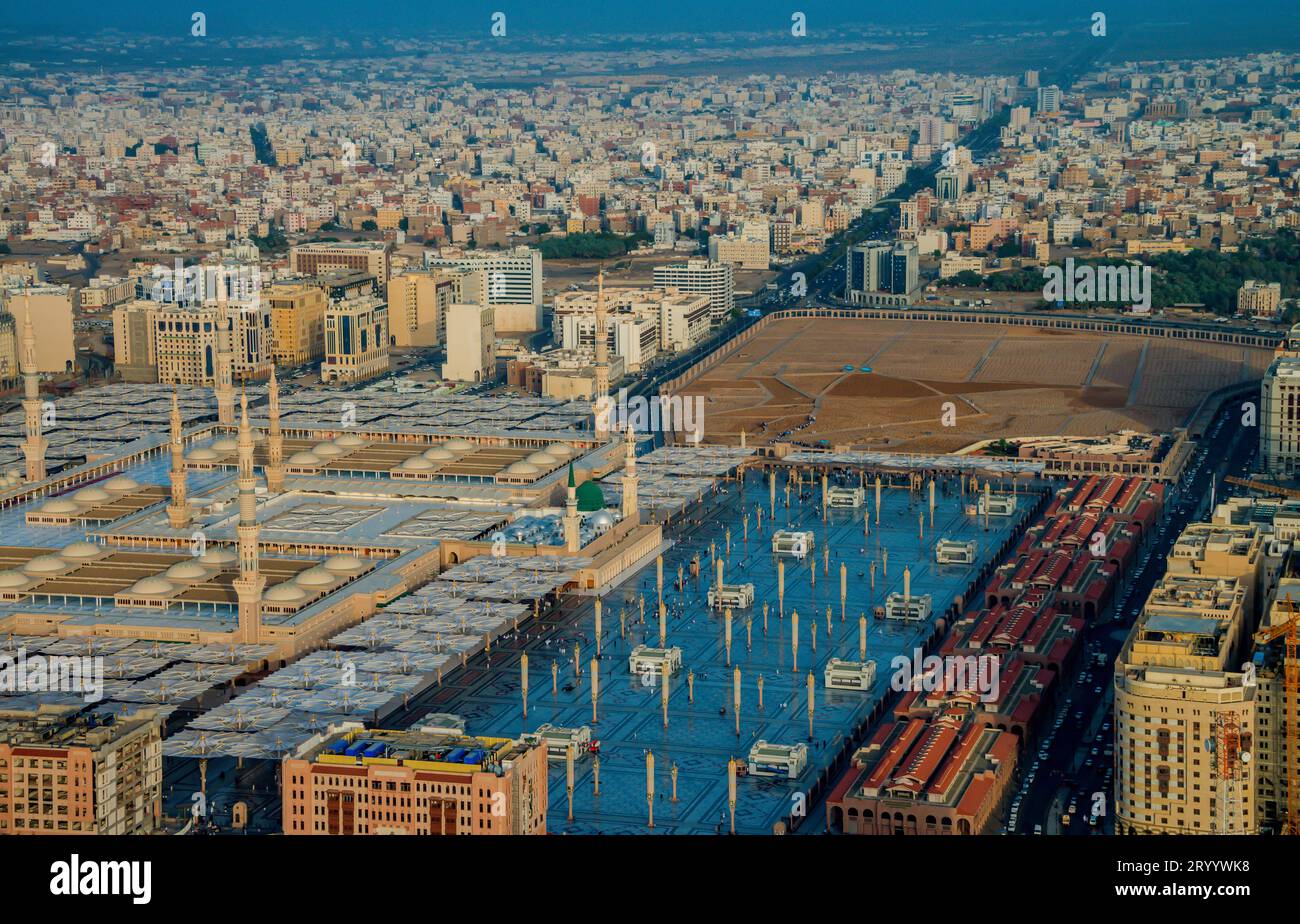 A breathtaking glimpse from the heavens above: the Holy Prophet's ...