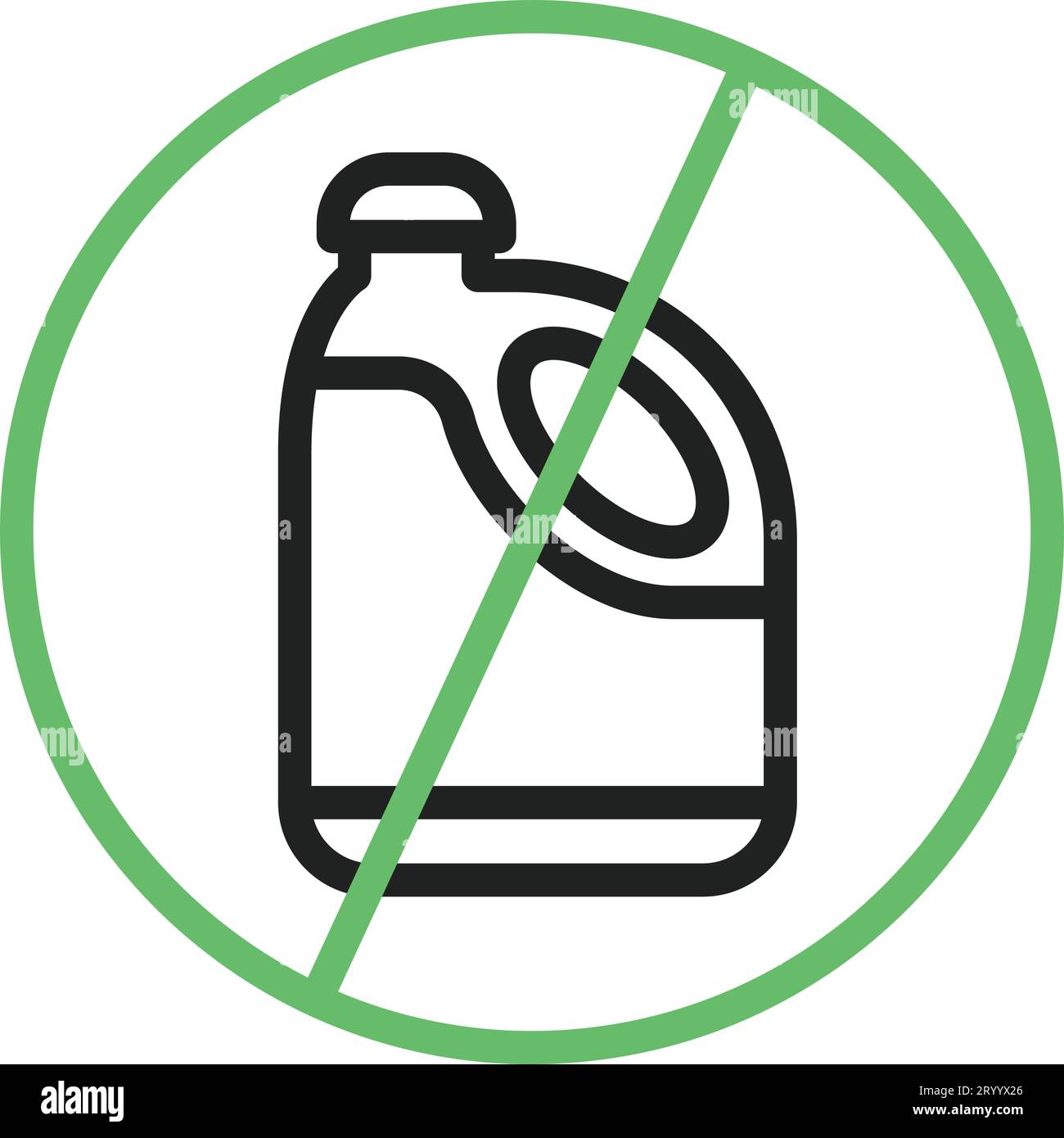 No Bleach icon vector image Stock Vector Image & Art - Alamy