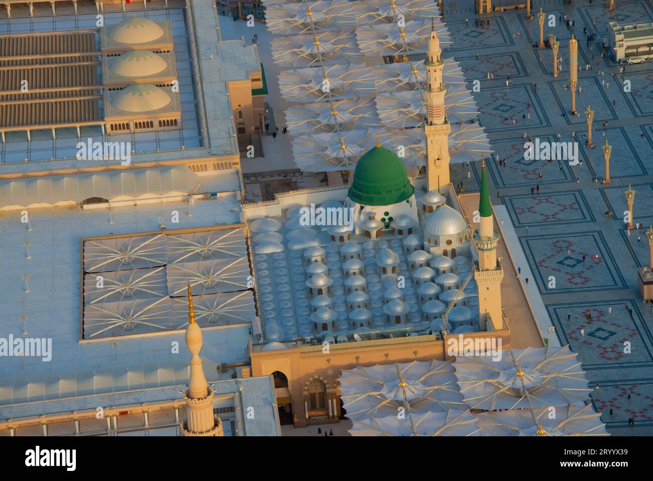 A breathtaking glimpse from the heavens above: the Holy Prophet's ...