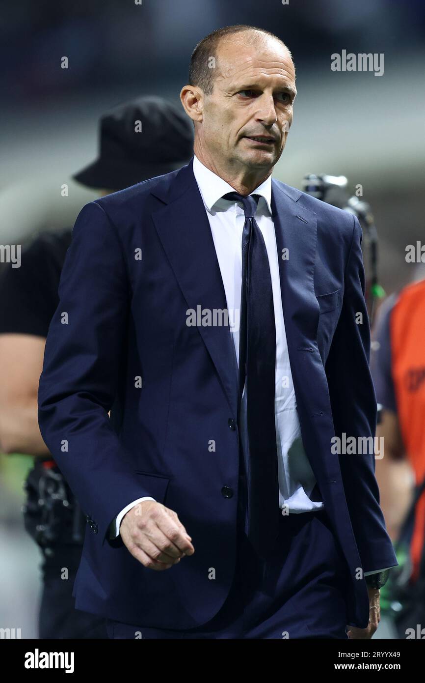 Massimiliano Allegri, head coach of Juventus Fc looks on during the ...