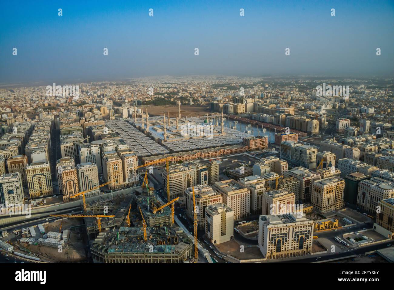 A breathtaking glimpse from the heavens above: the Holy Prophet's ...