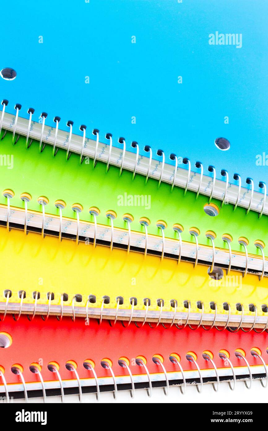 School education supplies notebooks hi-res stock photography and images ...