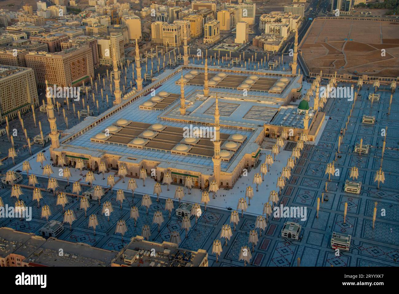 A breathtaking glimpse from the heavens above: the Holy Prophet's ...