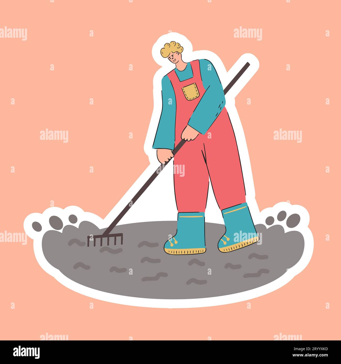 Flour production ground Stock Vector Images - Alamy