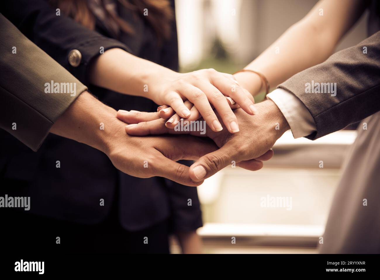 Business people Hands Assemble Corporate in Meeting and Teamwork ...