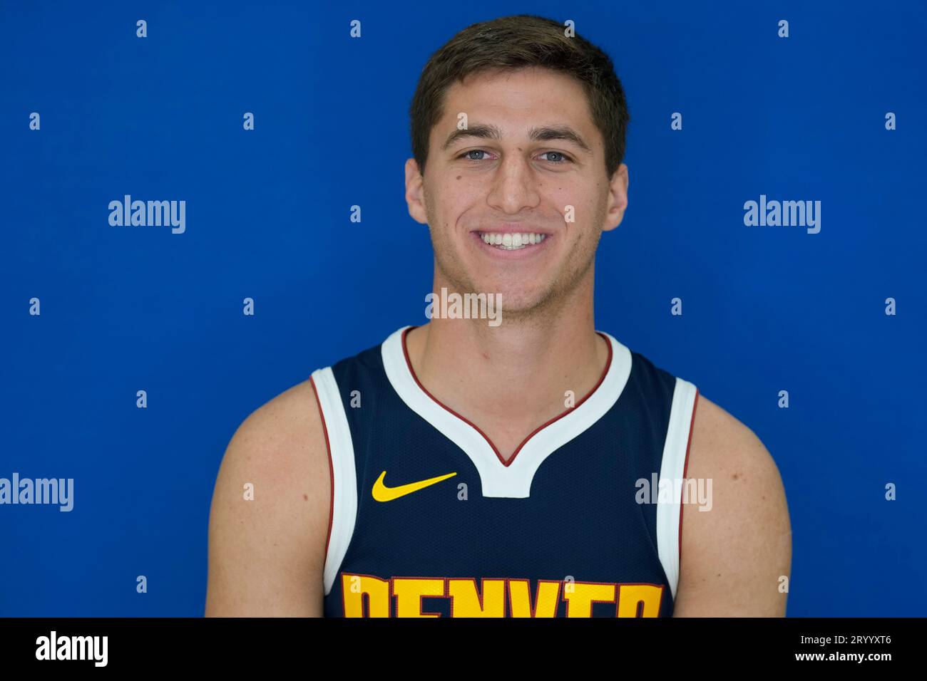Denver Nuggets guard Collin Gillespie (21) during the NBA basketball ...