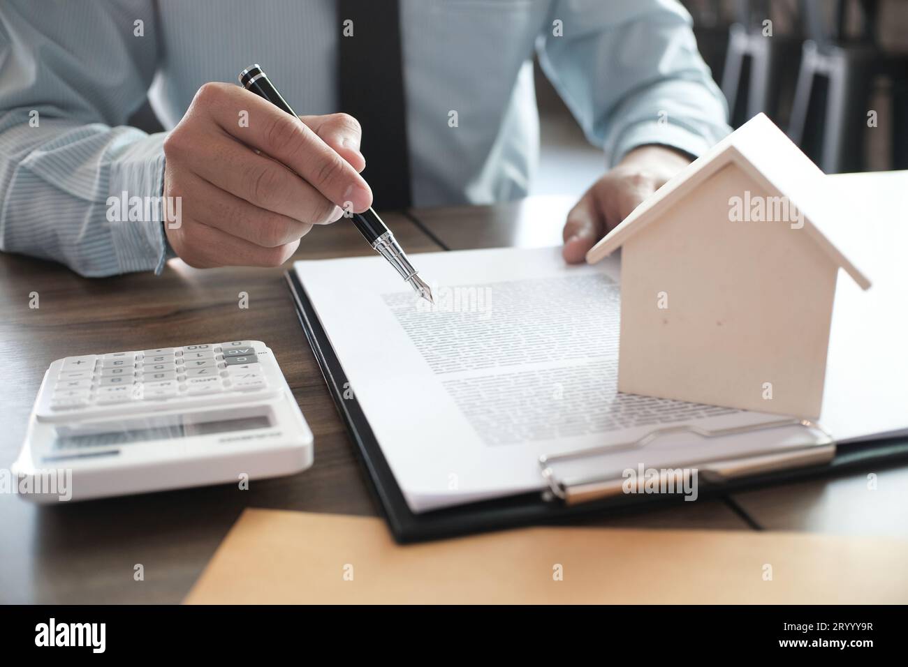 Real estate auction bid property sale judgment with Gavel wooden Stock ...