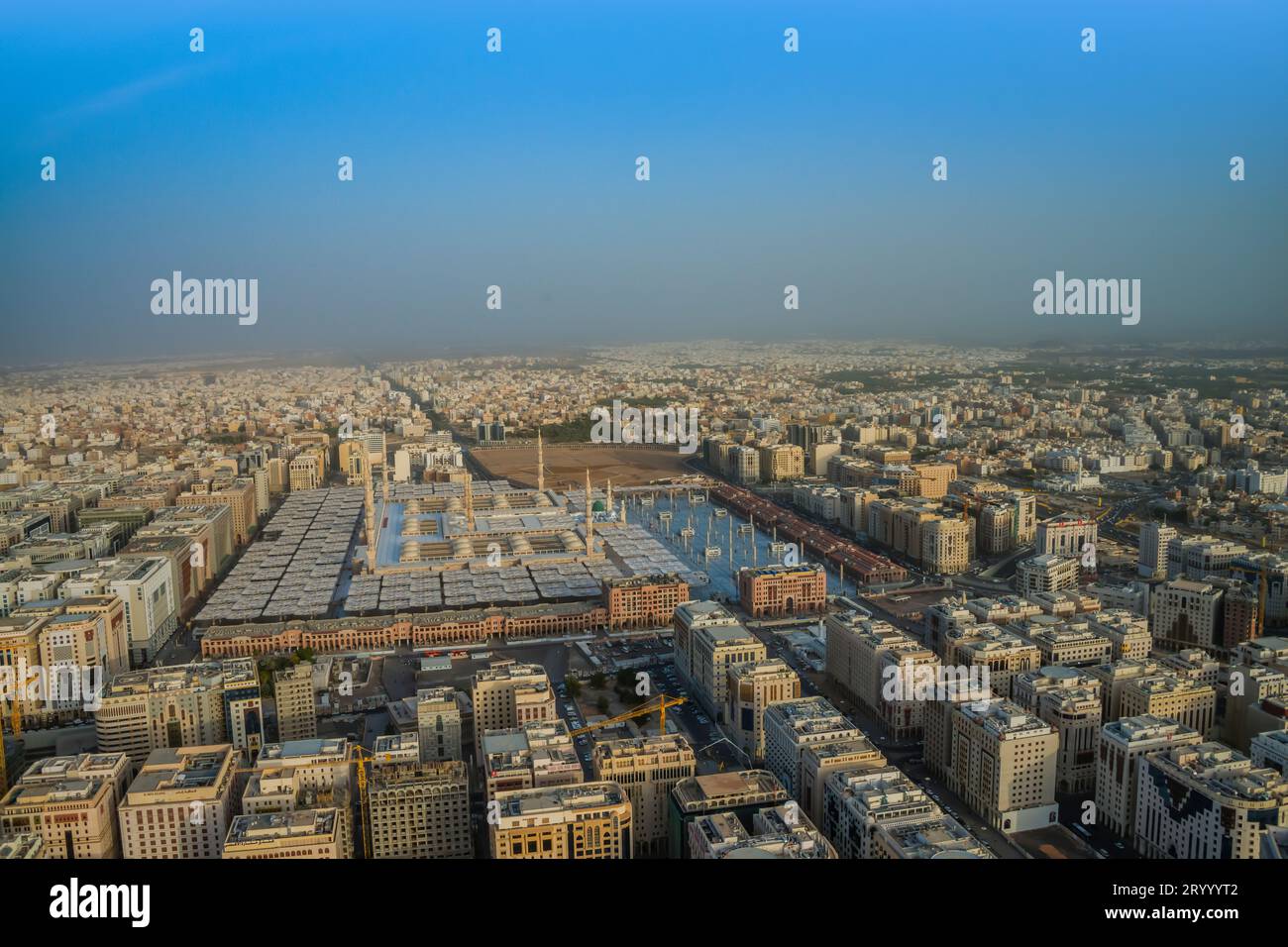 A breathtaking glimpse from the heavens above: the Holy Prophet's ...