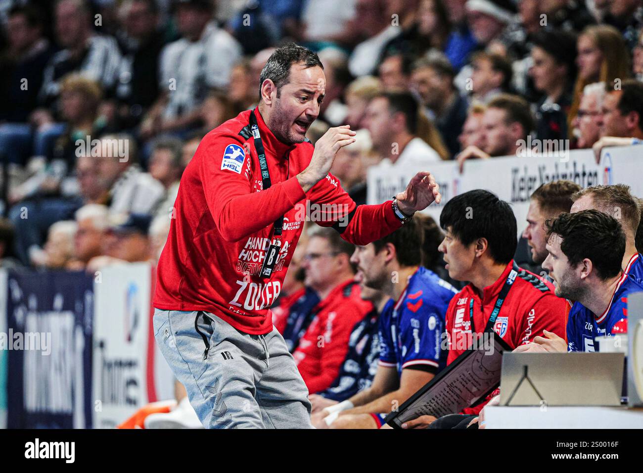 Kiel, Deutschland. 22nd Dec, 2024. Iker Romero (SG BBM Bietigheim ...