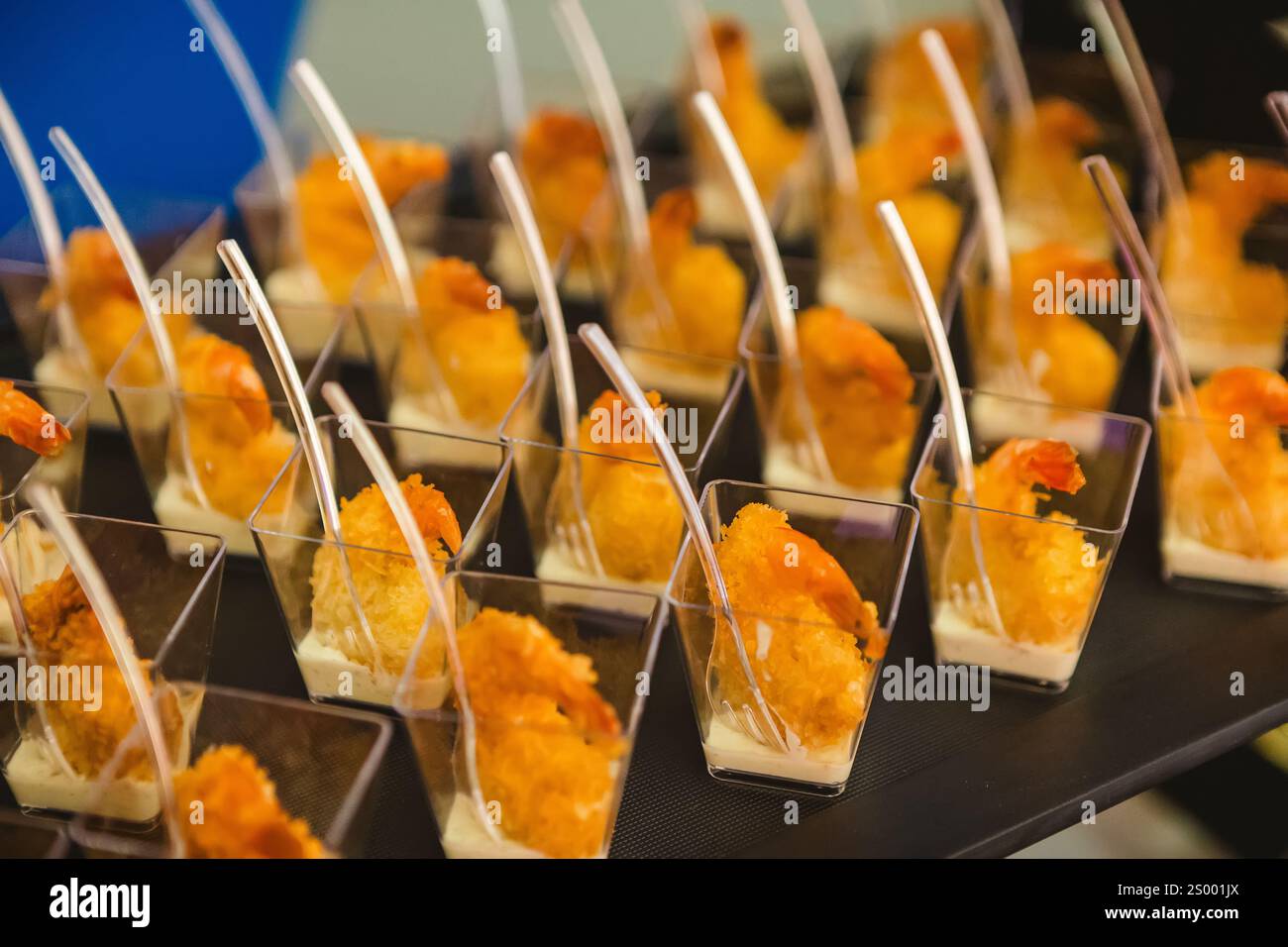A contemporary hotel dining area featuring a sleek buffet setup Stock ...
