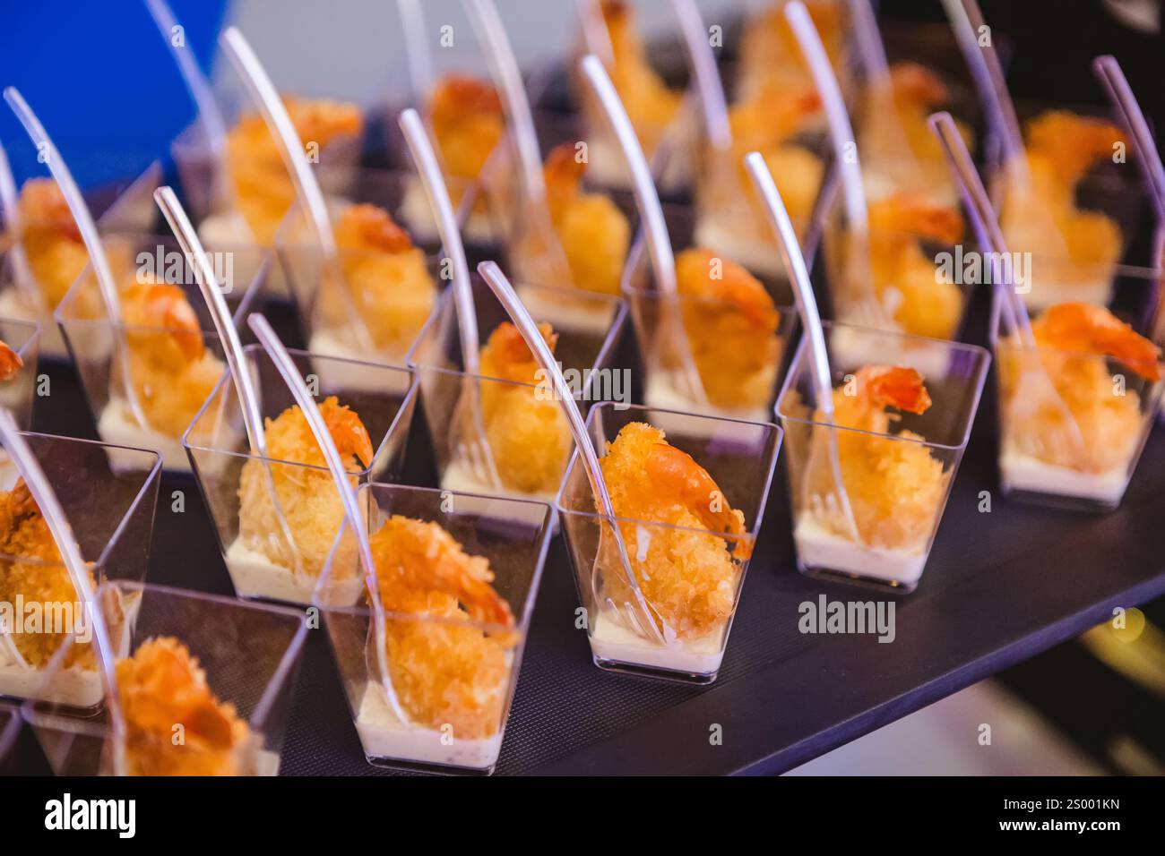 A contemporary hotel dining area featuring a sleek buffet setup Stock ...