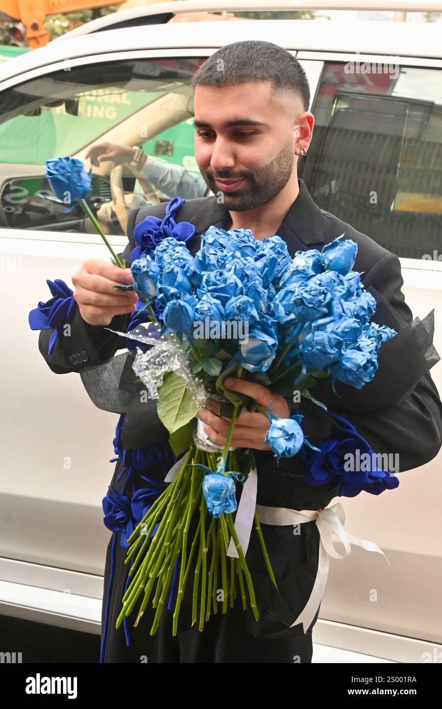 Mumbai, India, 23, DECEMBER, 2024: Orry was seen enjoying a relaxed ...