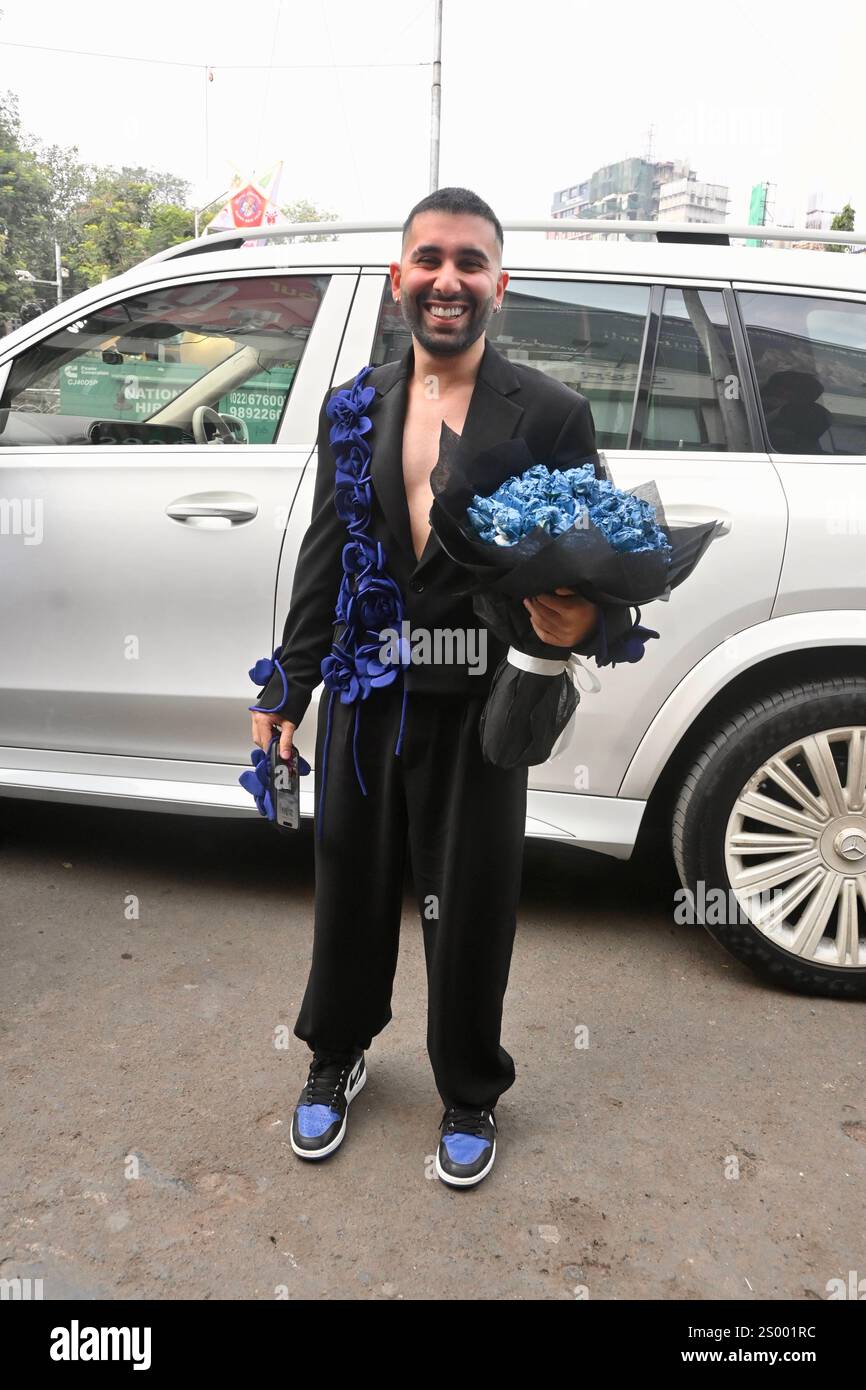 Mumbai, India, 23, DECEMBER, 2024: Orry was seen enjoying a relaxed ...