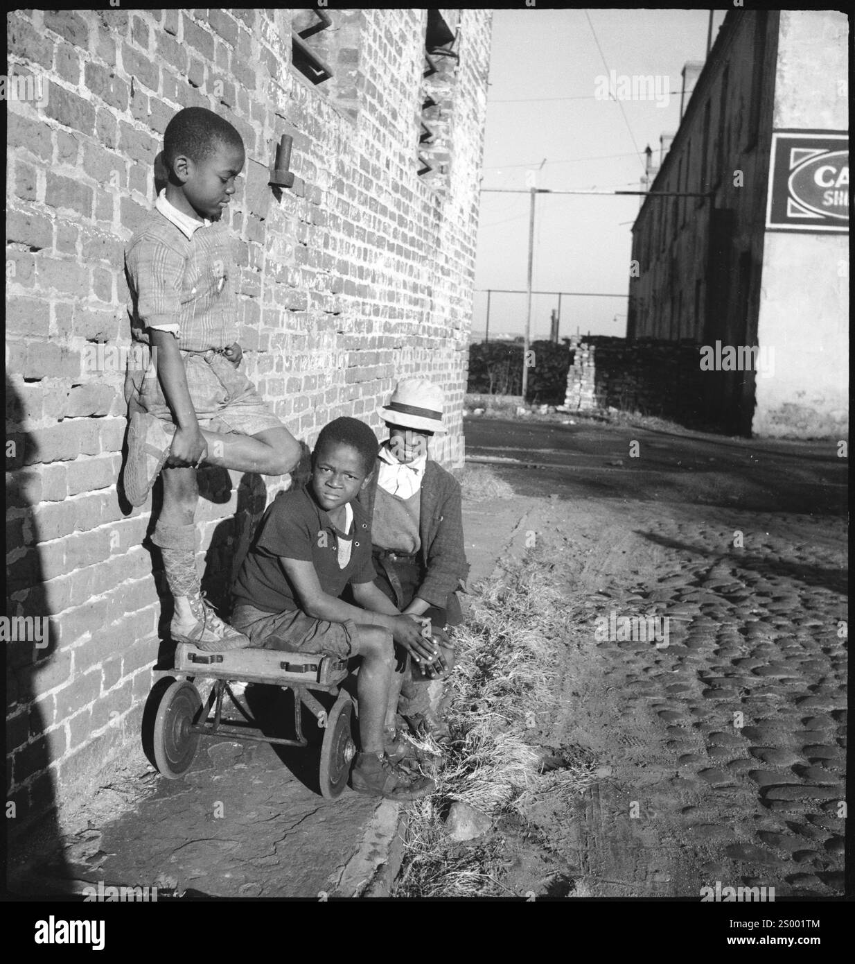 Charleston, South Carolina, USA. circa 1937. Three boys, African ...