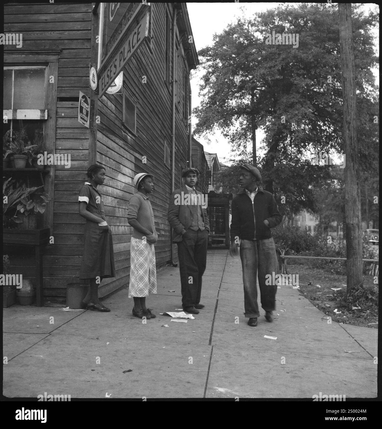 Savannah, Georgia, USA. circa 1937. People; African American on a ...