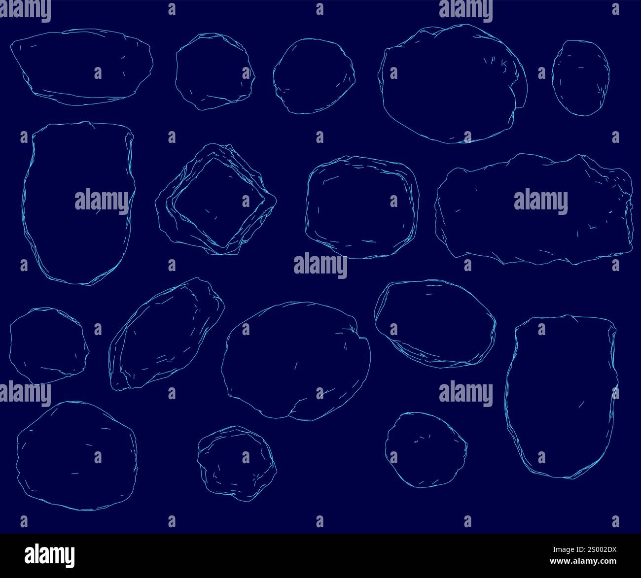 Rock cut out Stock Vector Images - Alamy