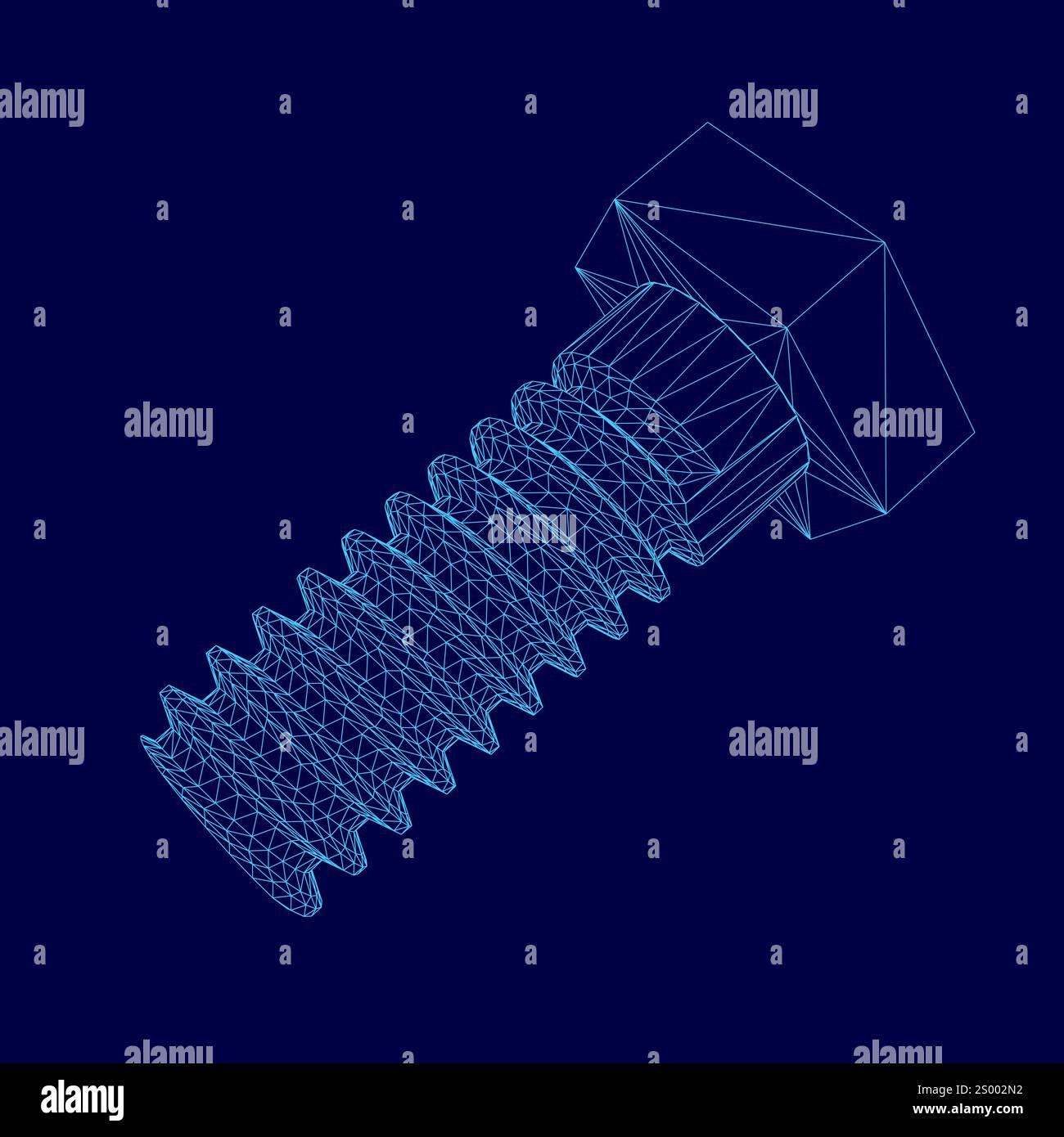 Stainless steel cap head bolt with washer isolated fixing tool ...
