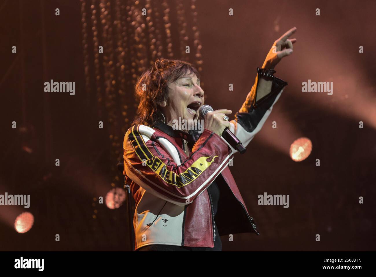 Gianna Nannini performing live during the show â??Sei nellâ??anima tour ...