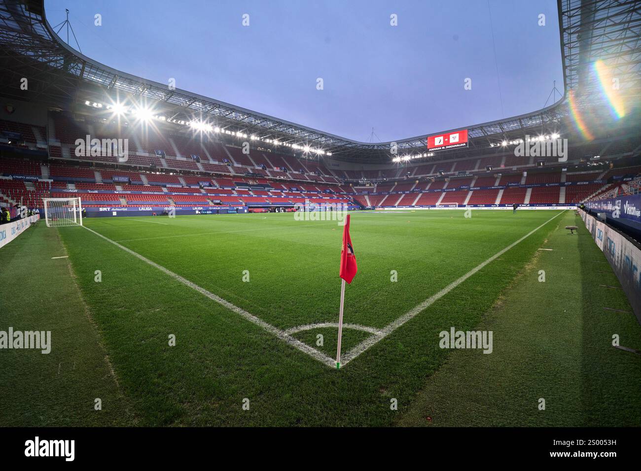 General views of Estadio El Sadar during the LaLiga EA Sports match ...