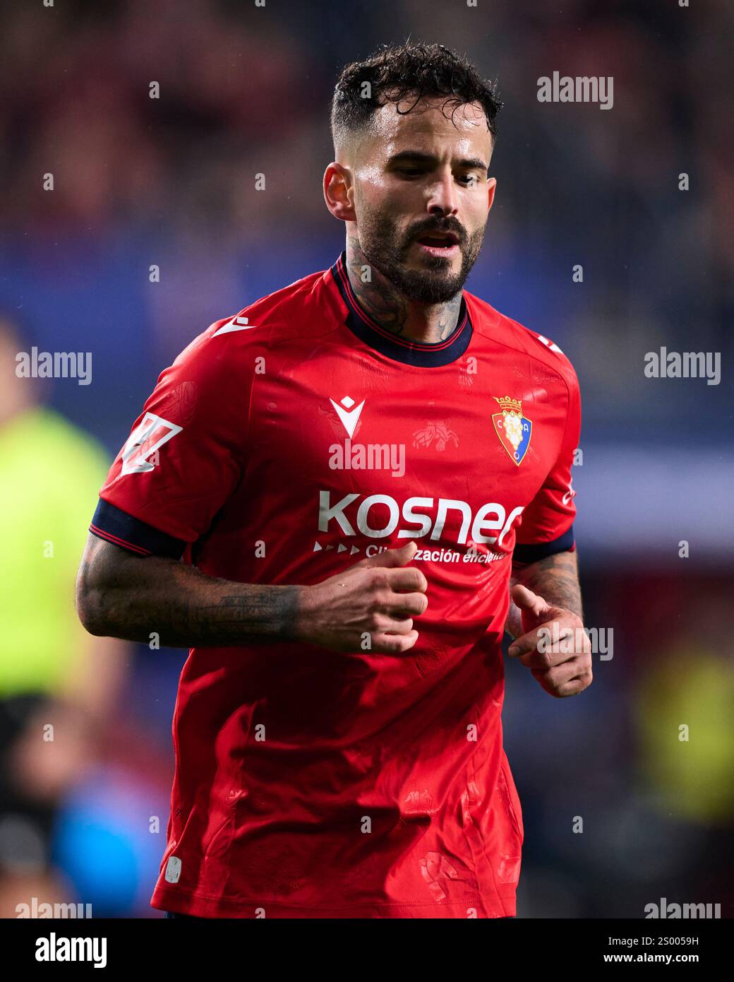 Ruben Garcia of CA Osasuna looks on during the LaLiga EA Sports match ...