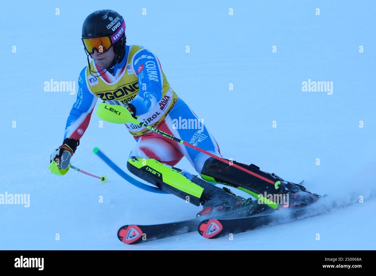 Steven Amiez of Team France competes during the Audi FIS Alpine Ski ...