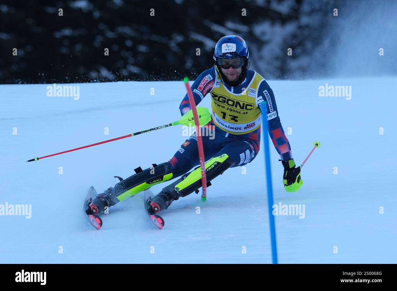 Samuel Kolega of Team Croatia competes during the Audi FIS Alpine Ski ...