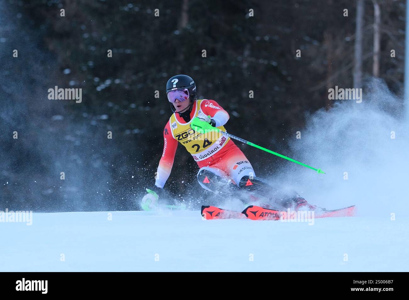 Tanguy Nef of Team Switzerland competes during the Audi FIS Alpine Ski ...