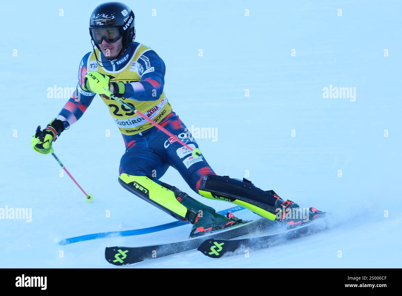 Istok Rodes of Team Croatia competes during the Audi FIS Alpine Ski ...