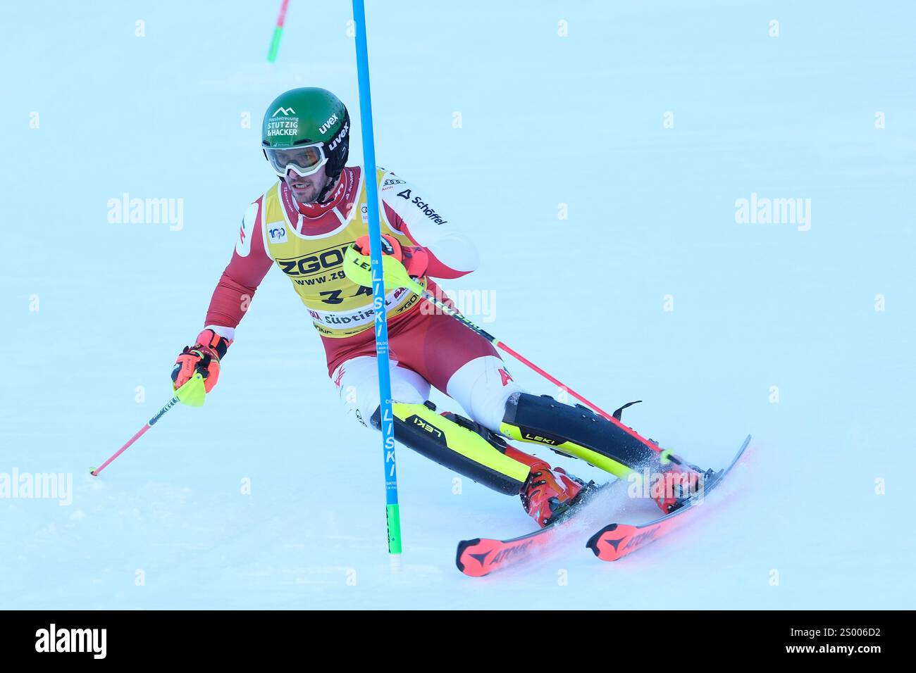 Joshua Sturm of Team Austria competes during the Audi FIS Alpine Ski ...