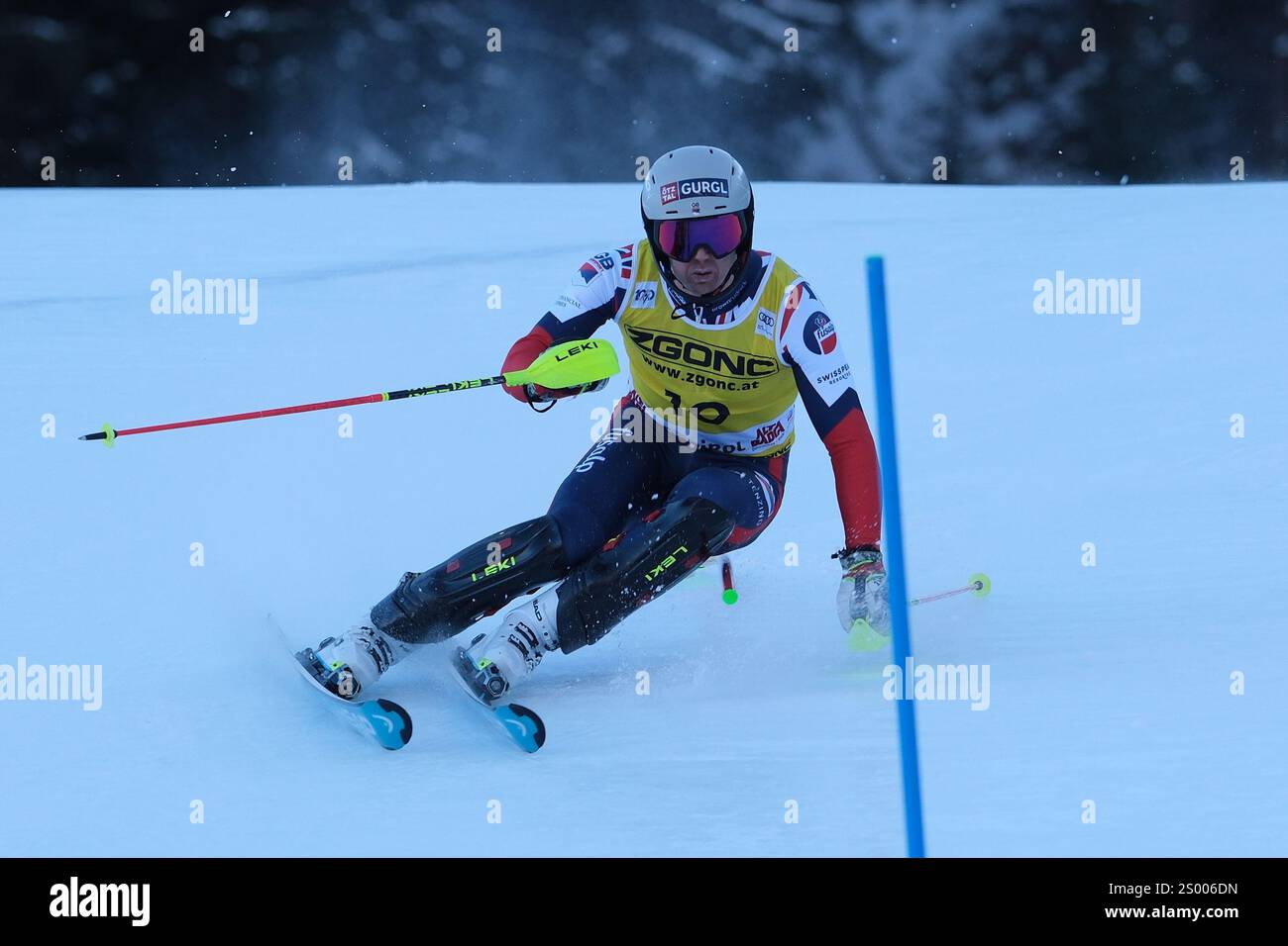 Dave Ryding of Team Great Britain competes during the Audi FIS Alpine ...
