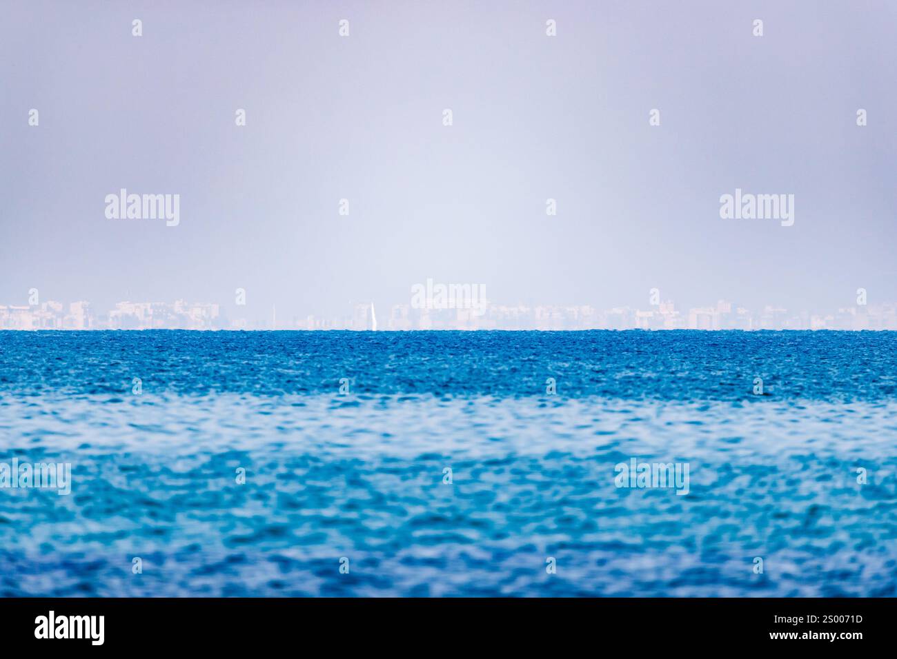 The sea from les marines in Denia Stock Photo - Alamy