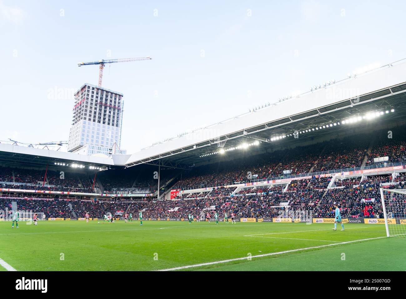 Eindhoven, Netherlands. 22nd Dec, 2024. EINDHOVEN, NETHERLANDS - DECEMBER 22: Advertisement of ...