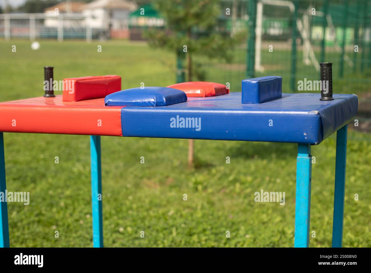 Sports equipment for arm strength training Stock Photo - Alamy