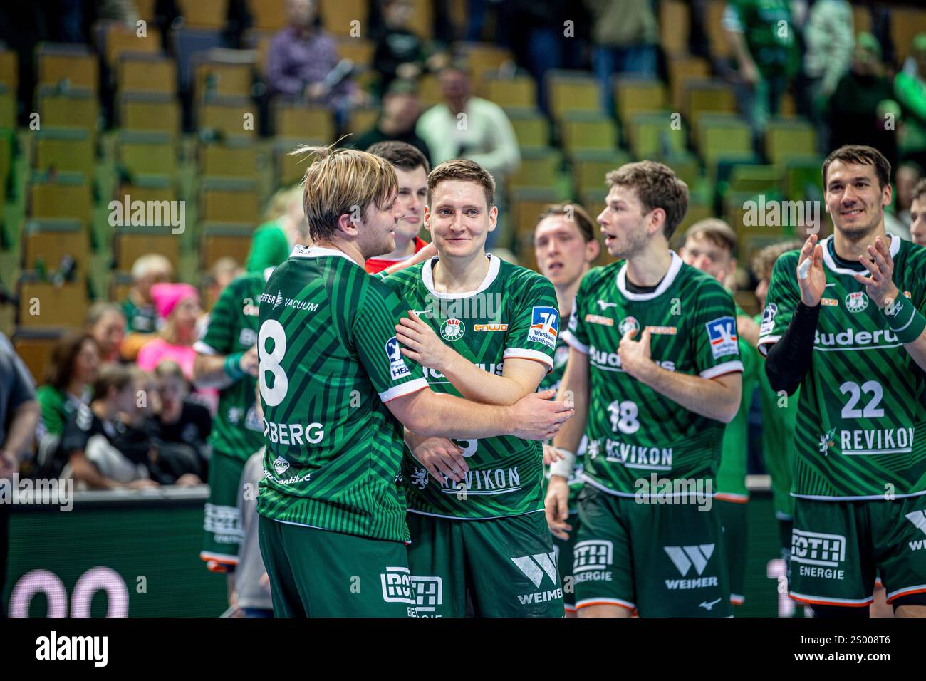 Wetzlar, Deutschland. 22nd Dec, 2024. Viktor Petersen Norberg (#8 HSG ...