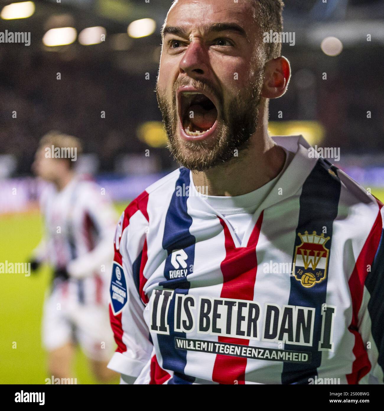 Tilburg, Netherlands. 22nd Dec, 2024. TILBURG, 22-12-2024, Koning Willem II Stadium, season 2024 ...