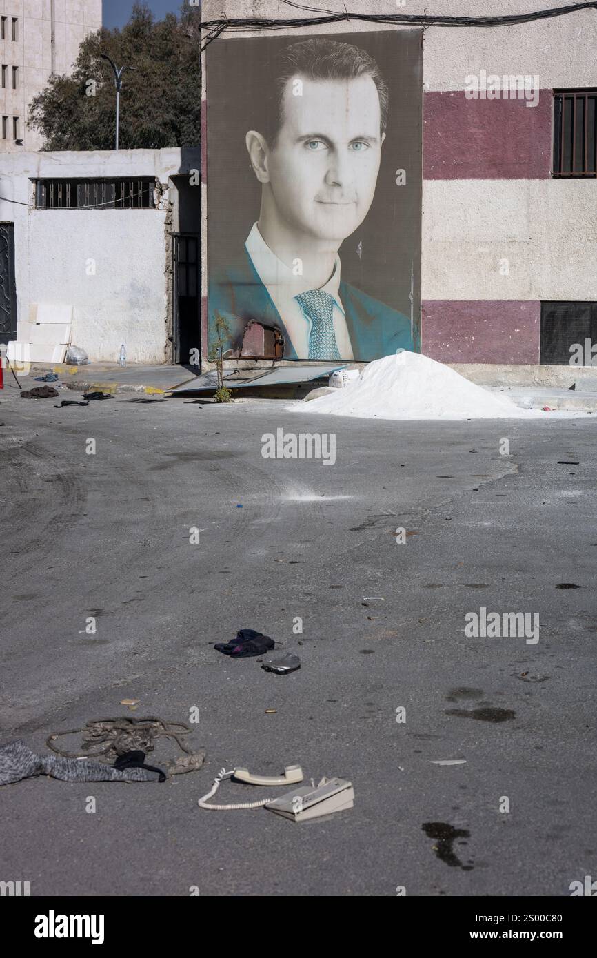 Outside the ‘security complex or compound’ that used to host many ...