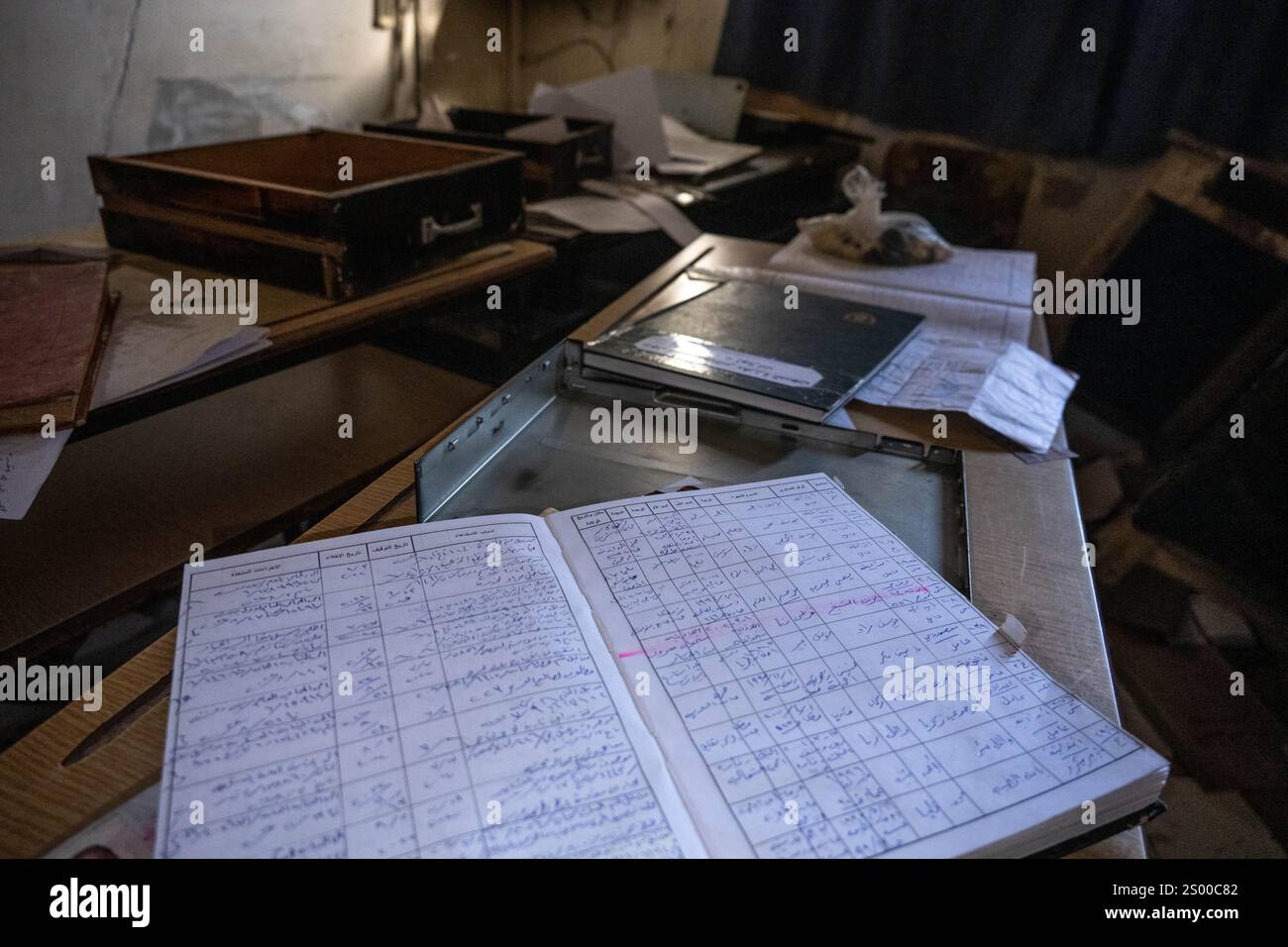 Registers of prisoners and detainees, inside the ‘security complex or ...