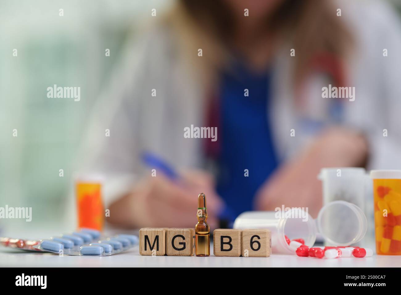 A healthcare professional focused on effective medication management ...