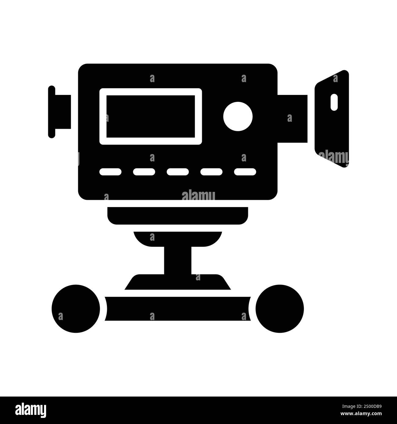 Camera dolly vector design isolated on white background Stock Vector ...