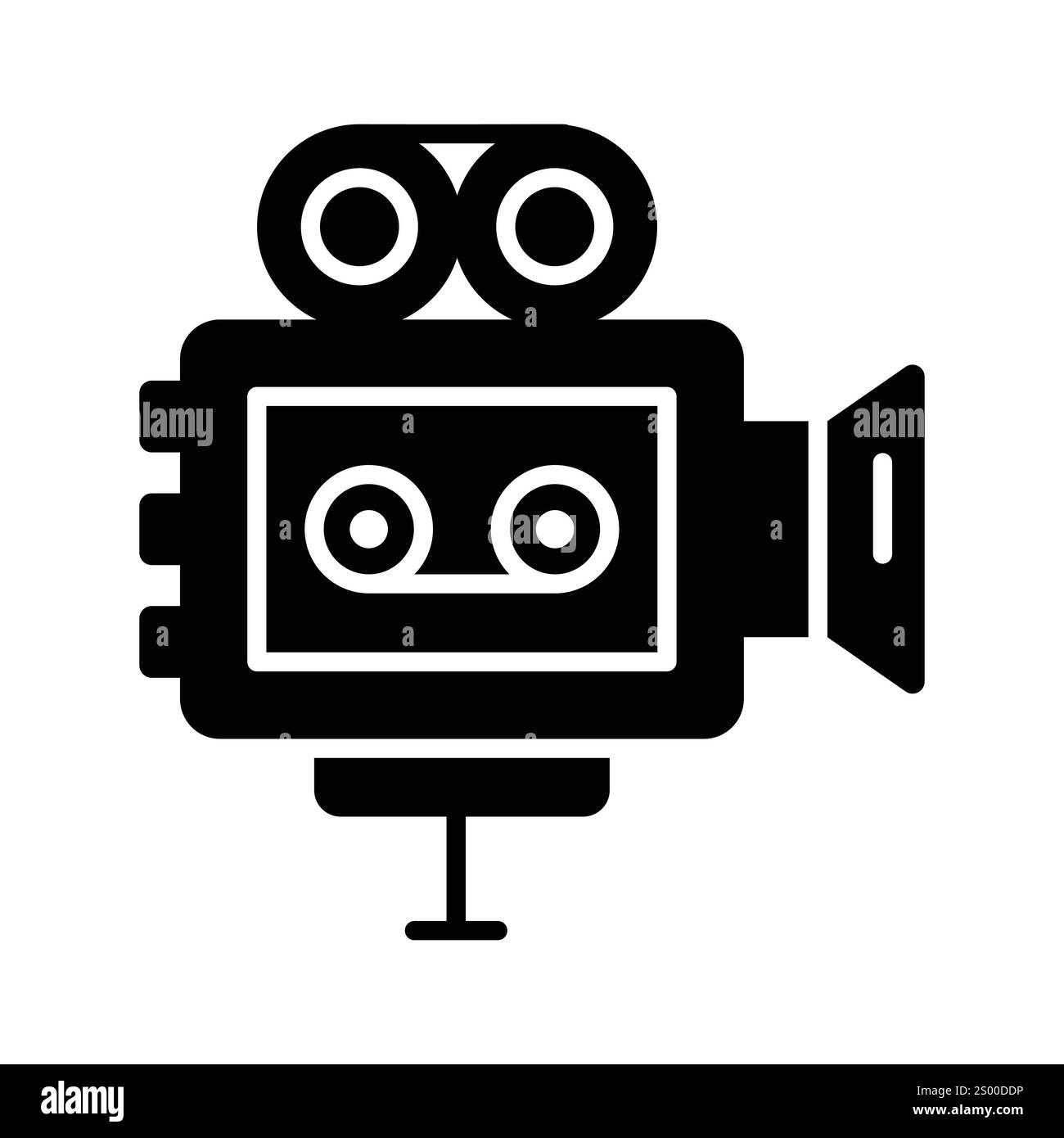 Vintage camera vector design isolated on white background Stock Vector ...
