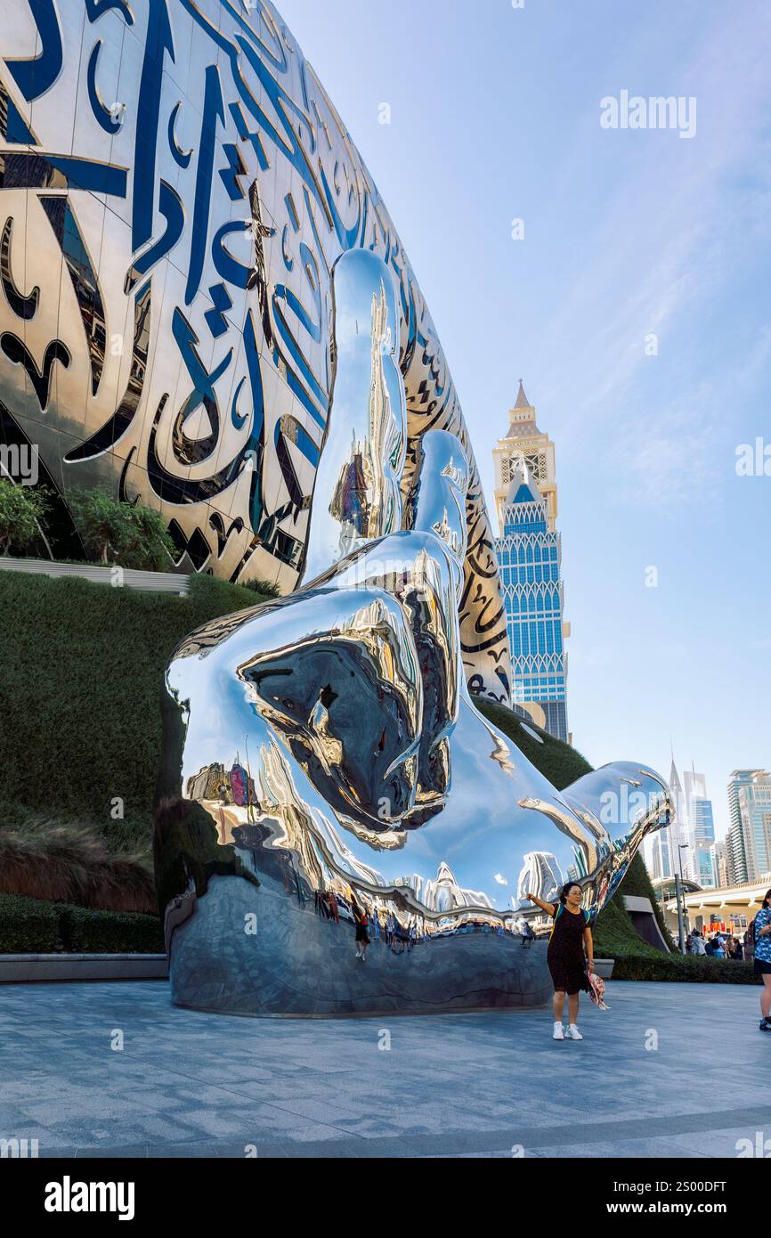 Dubai, UAE - December 9, 2024: Panoramic view of modern futuristic ...