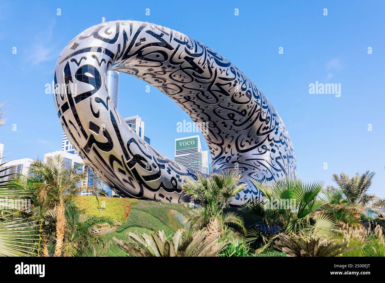 Dubai, UAE - December 9, 2024: Panoramic view of modern futuristic ...
