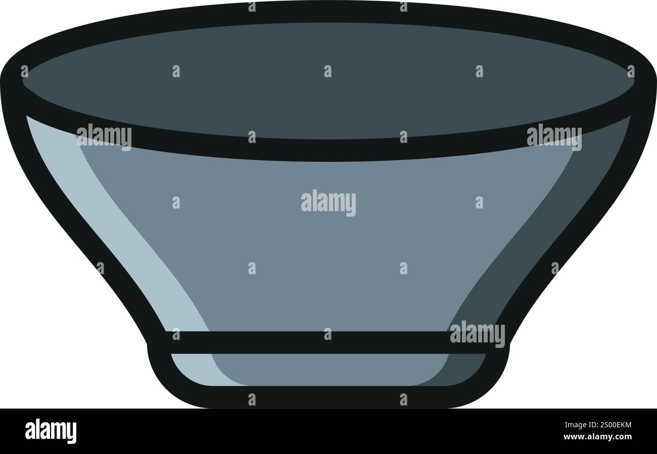 Bowl icon features a simple and versatile design, perfect for ...