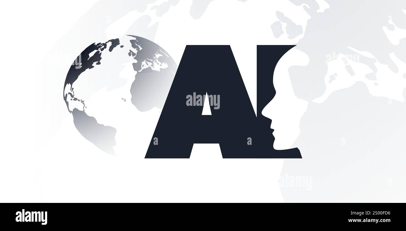 Black and White Machine Learning, Artificial Intelligence, Cloud ...