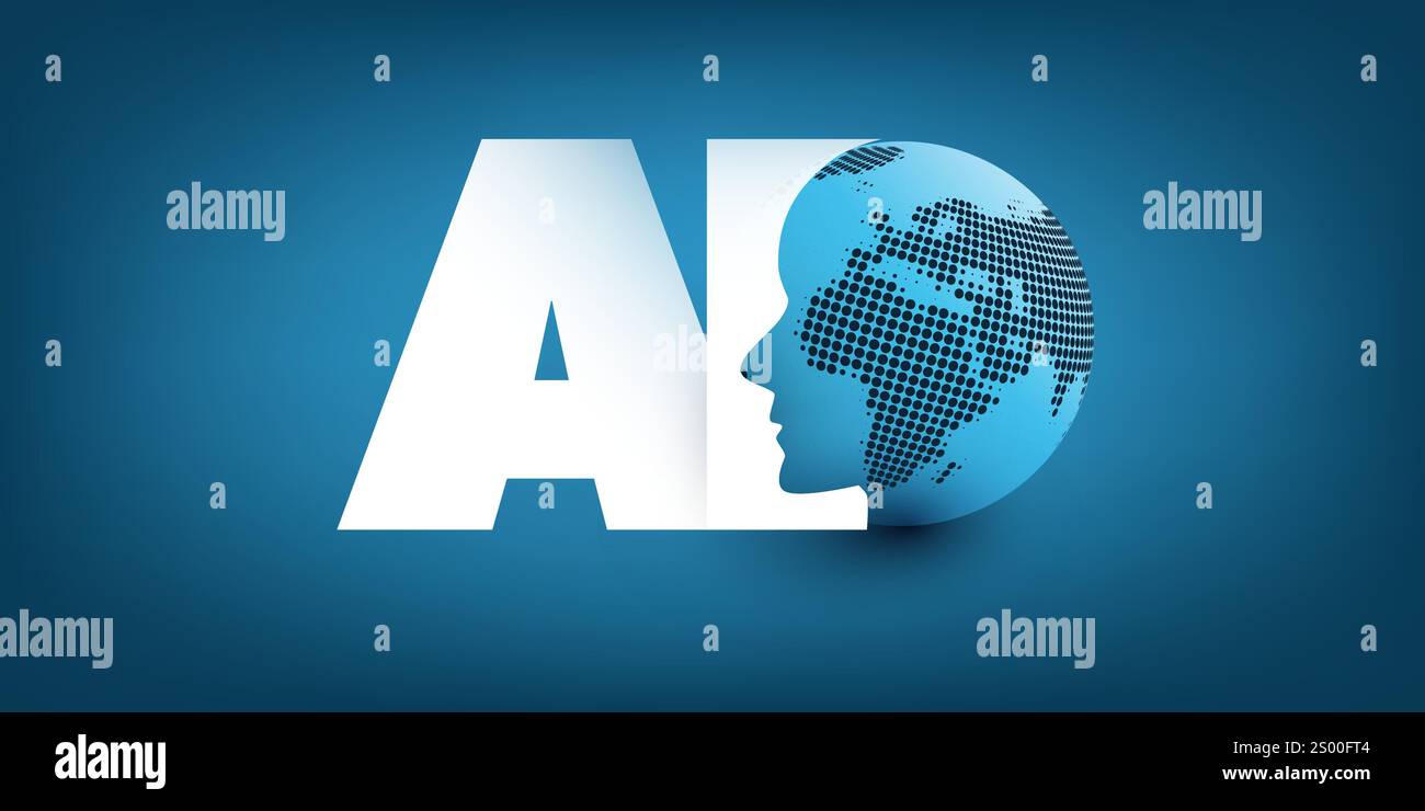 Blue Modern Style Machine Learning, Artificial Intelligence, Cloud ...