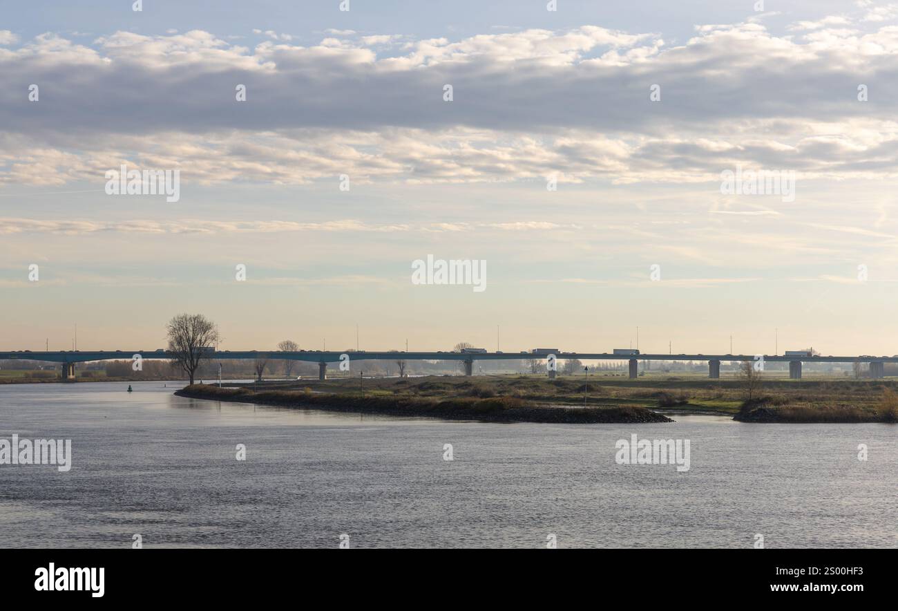 The Hagesteinsebrug is a bridge over the Lek river that is part of the ...
