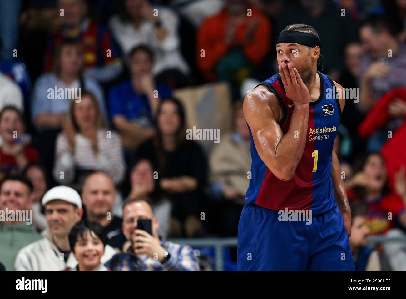 Barcelona, Spain. 22nd Dec, 2024. Justin Anderson of FC Barcelona ...