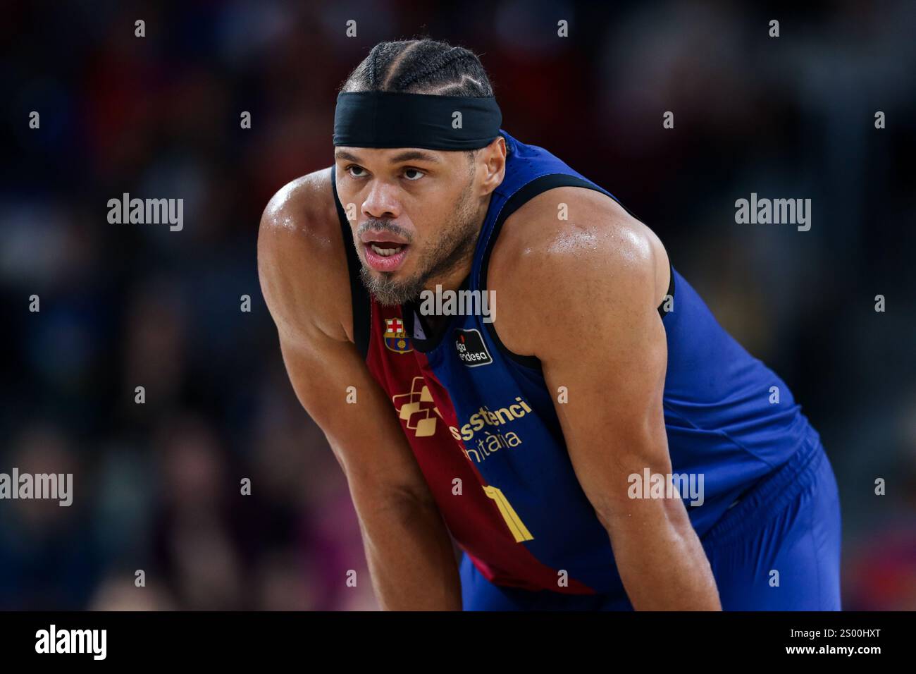 Barcelona, Spain. 22nd Dec, 2024. Justin Anderson of FC Barcelona ...